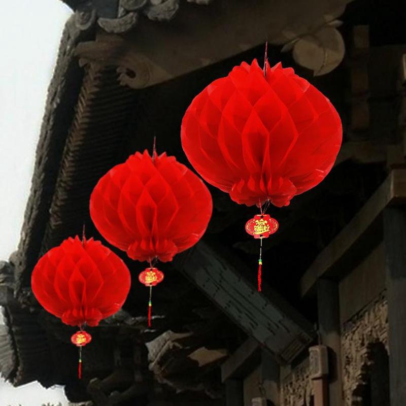 New Year Hanging Red Lantern Traditional Chinese Style Lanterns ...