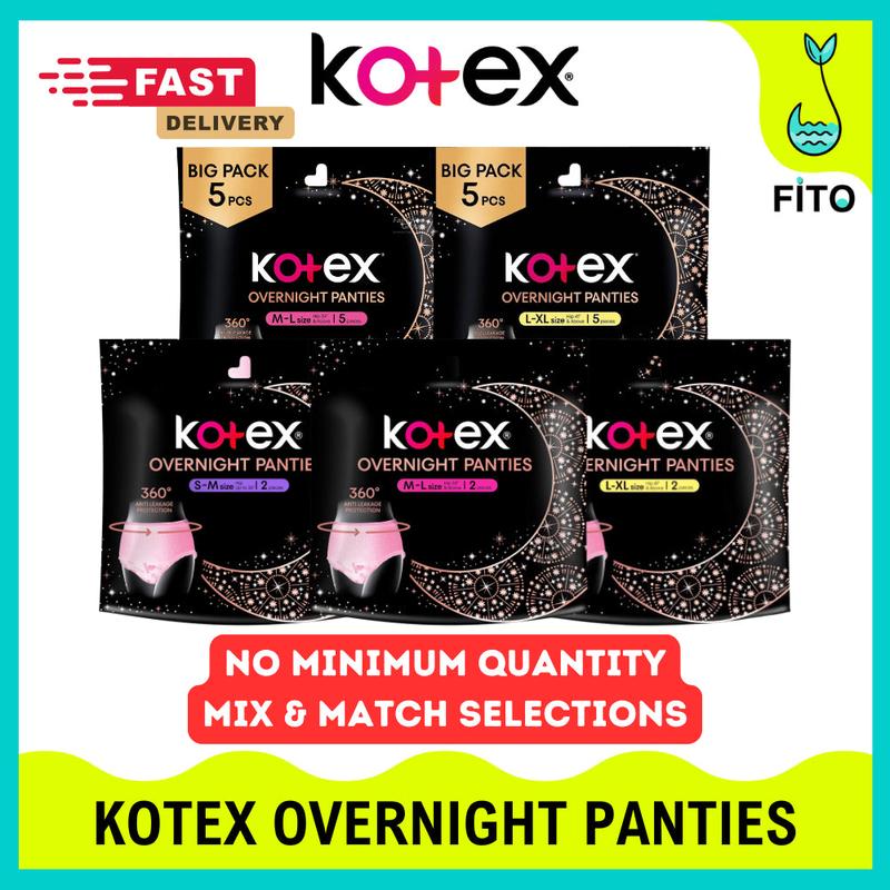 KOTEX - OVERNIGHT PANTIES - TikTok Shop Singapore