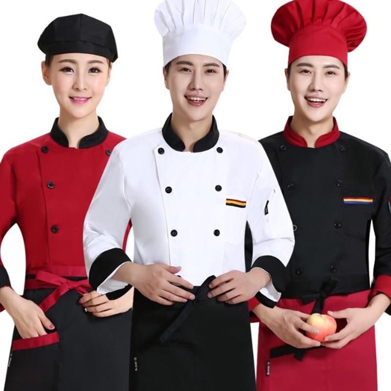 Pakaian Chef Uniform Baju Chef Apron Chef Topi Chef Restoran - TikTok ...