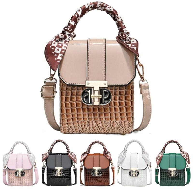 Beg Tote Kulit PU, Gaya Retro, Beg Selempang Kecil, Untuk Wanita ...
