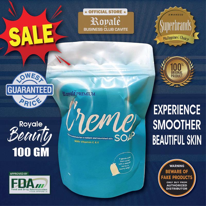 Royale Creme Soap with Vit C & C Body Care Body Wash Moisturize ...