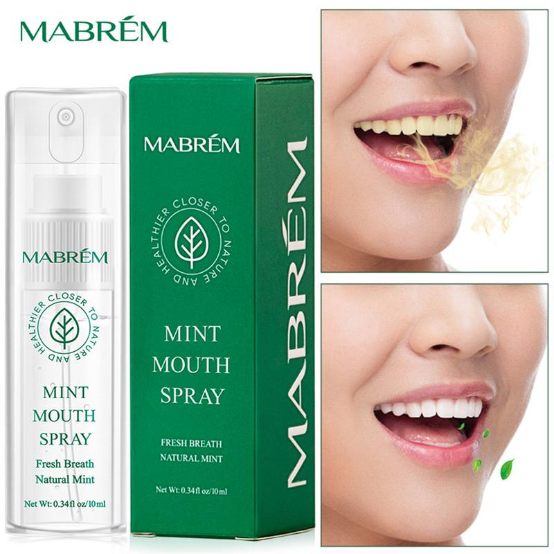 MABREM 10ml Oral Spray Freshens Deodorize And Refresh Breath - TikTok ...