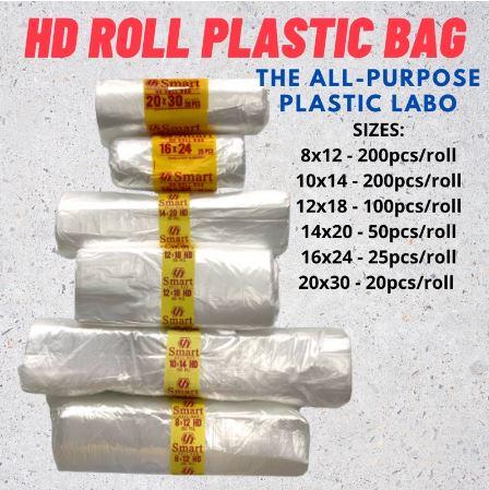 HD Roll All-Purpose Packing/ Plastic Roll Bag/ Plastic Labo - TikTok ...