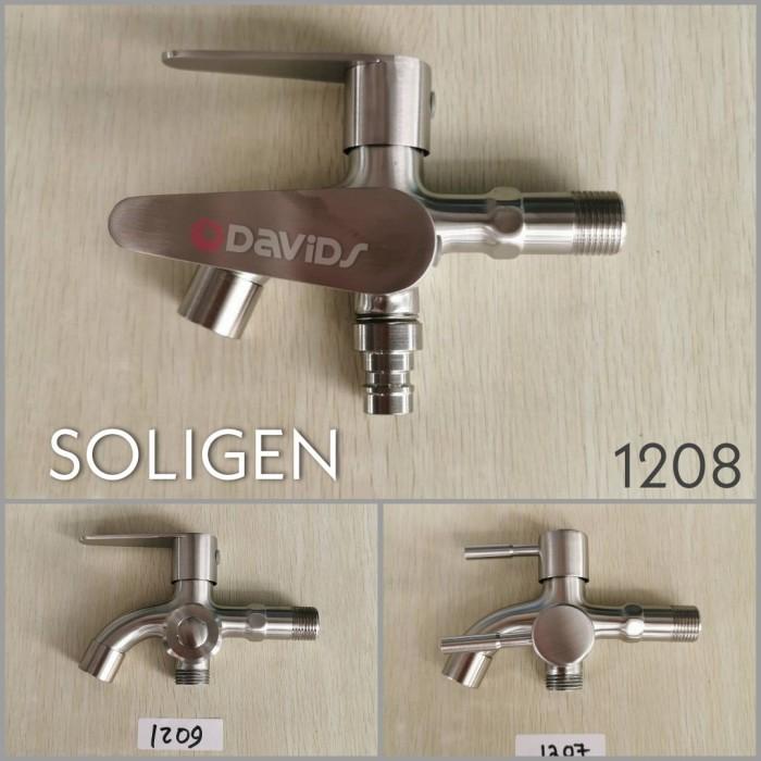 Jual Keran Kran Air Shower Cabang Double Stainless Soligen - 1209 ...