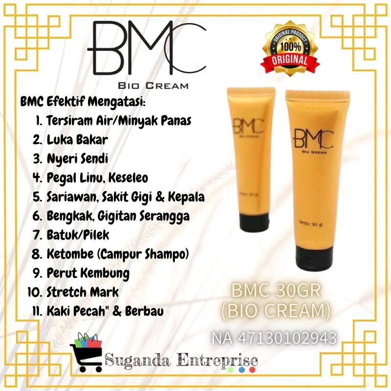 BMC Bio Cream Krim Luka Bakar Pegal Linu Keseleo Bengkak Kembung - Shop ...