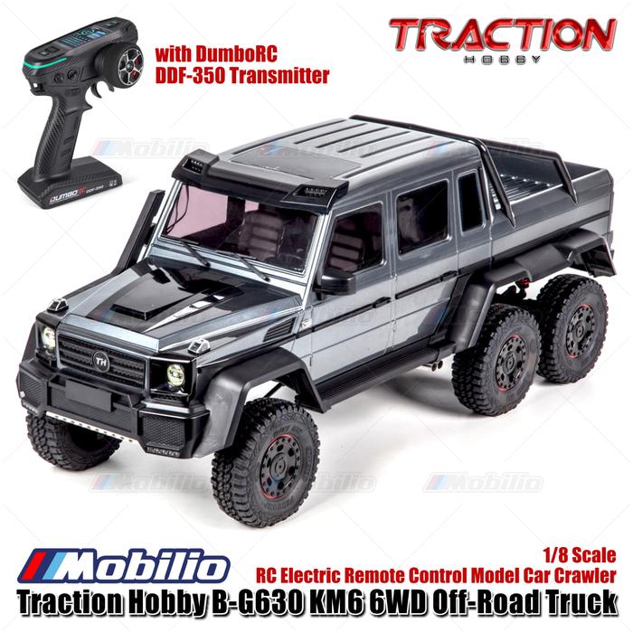 Jual Traction Hobby B-G630 KM6 6WD Off-Road Truck 1/8 Scale RC Electric ...