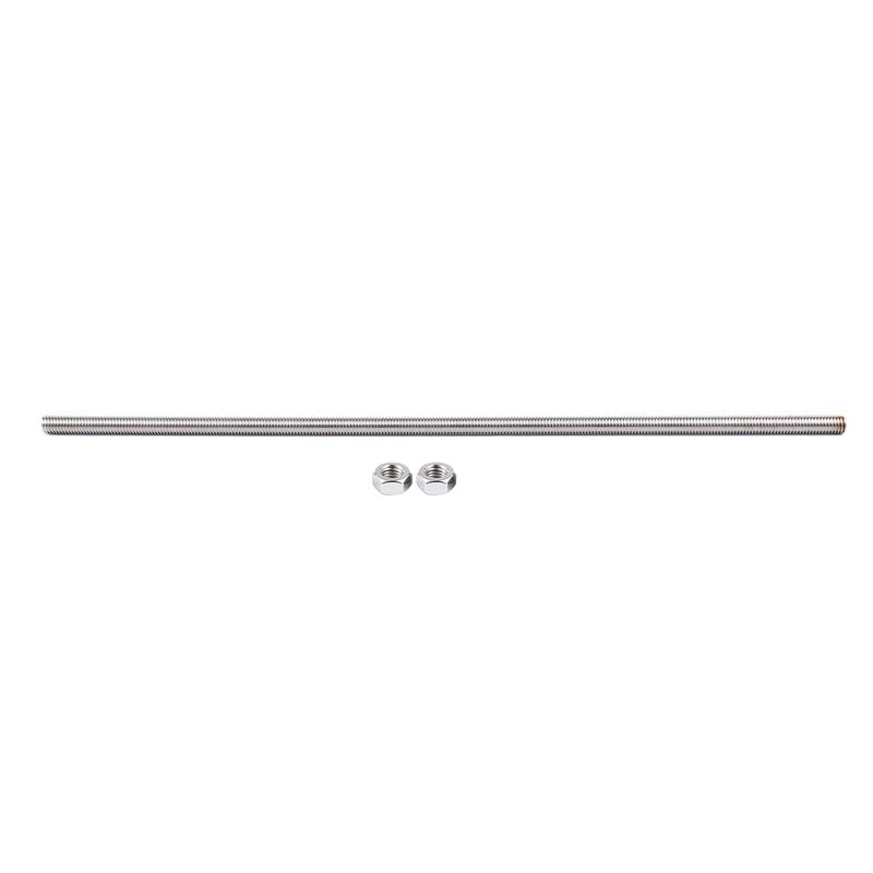 320mm x M8 Stainless Steel Thread Bar Stock Rod Silver Tone - TikTok ...