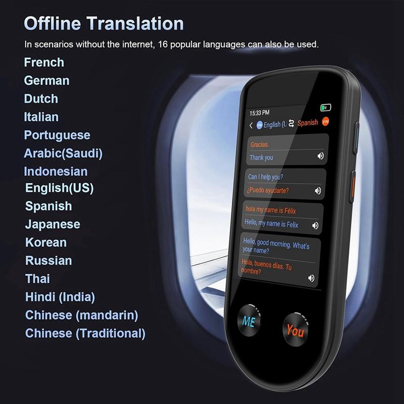 Language Translator,Two Way Language Translator with Voice/Offline ...