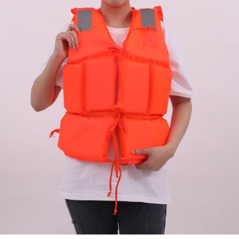 Life Jacket Adult Fishing Foam Boat Rescue in Buoyant Waters - TikTok ...