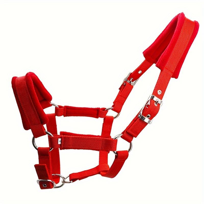 1pc LT2000 Equestrian Horse Halter with Soft Plush Cushion Padding ...