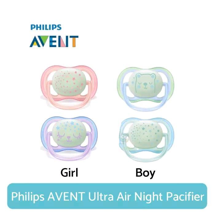 Philips Avent Ultra Air Night Pacifier - Shop | Tokopedia