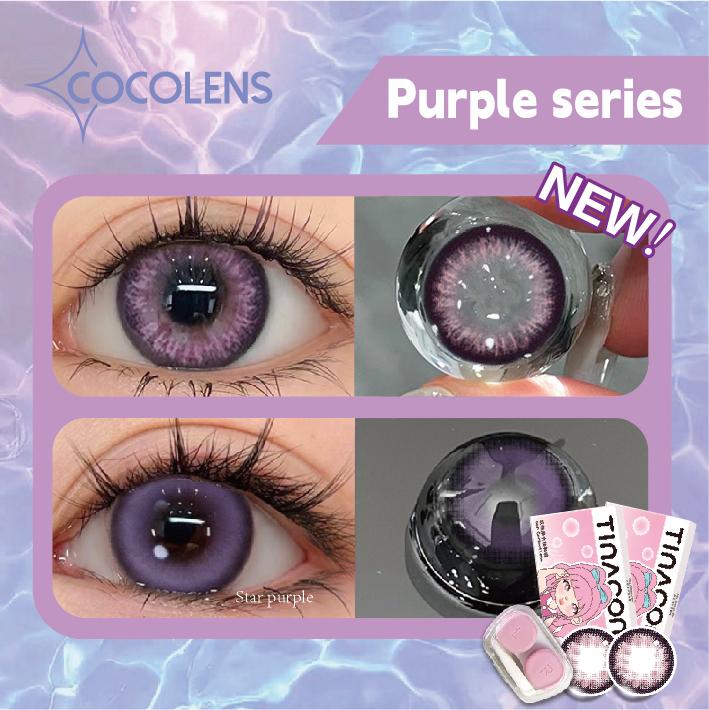 [COD Graduation Gift] Daily COCOLENS Starry Sky Purple Colored - TikTok ...
