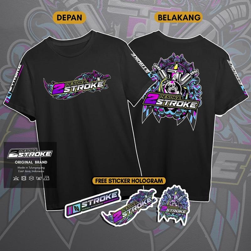 Kaos Motor Pesona 2 Stroke / Kaos Racing Balap Drag - Shop | Tokopedia