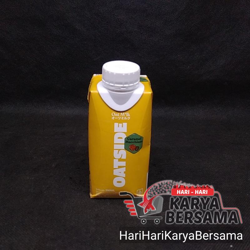MINUMAN SUSU OATSIDE OAT MILK RASA CARAMEL MACCHIATO 200ML - Shop ...