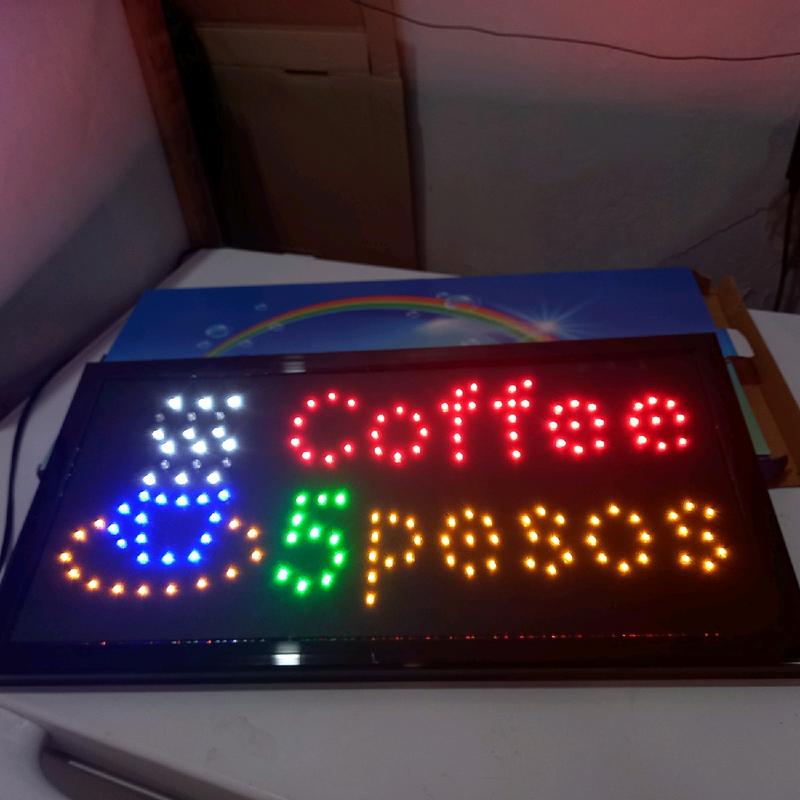 5 PESOS COFFEE LED Signage - TikTok Shop Philippines