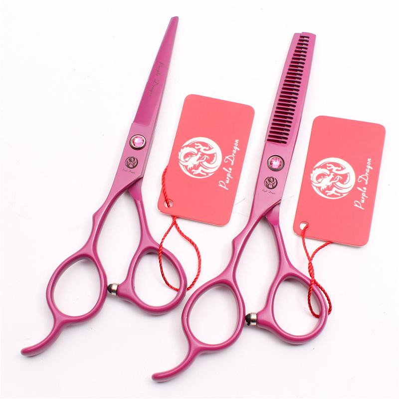 Gunting Rambut, Tangan Kiri, Merah Mawar, 5.5 inci dan 6.0 inci ...