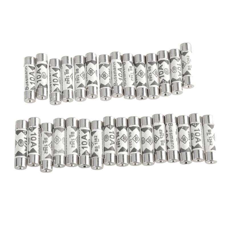 30pcs 10A Fuses Ceramic Tube Fuses High Performances UK Plug - TikTok ...