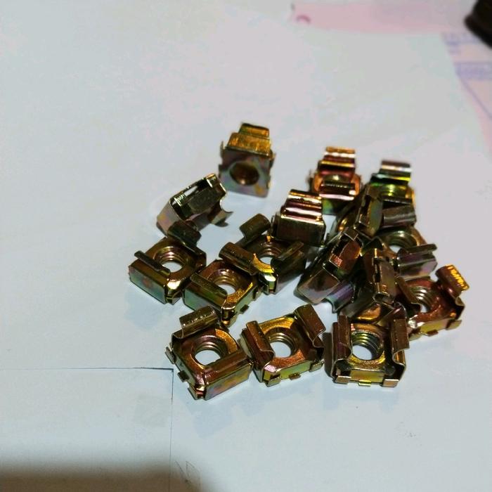 Jual Mur Sangkar Cage Nut M4 Kuning Zinc Yellow - Jakarta Barat ...