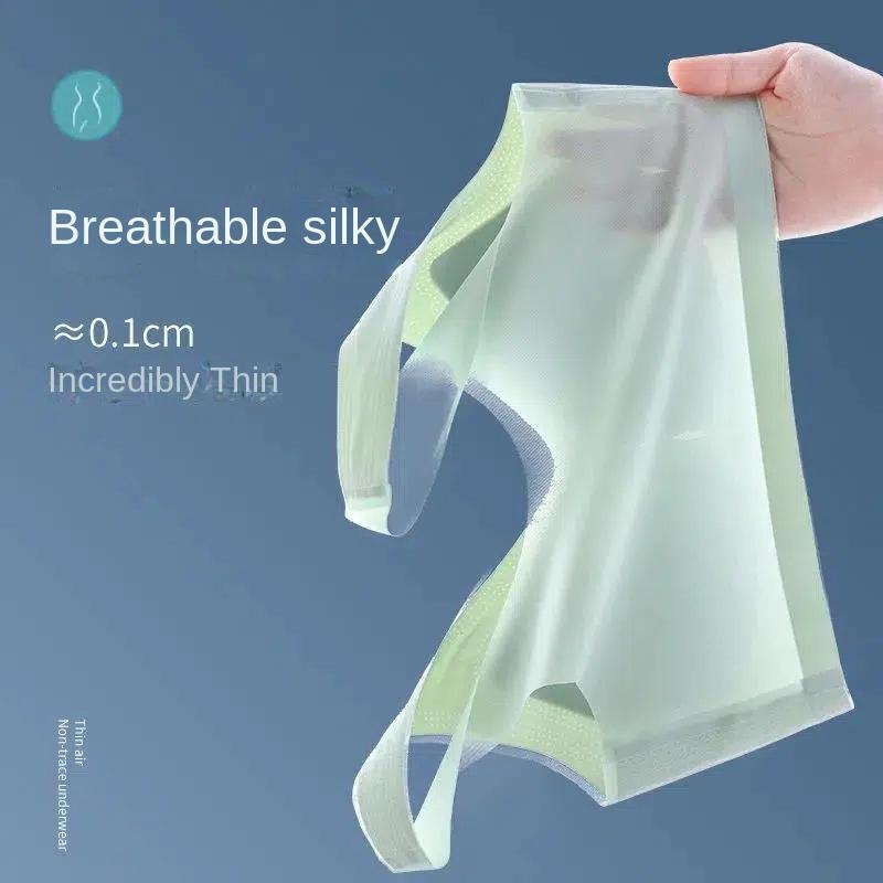Seluar Dalam Lancar Sutera Ais, Ultra Nipis, Untuk Wanita, Sesuai ...
