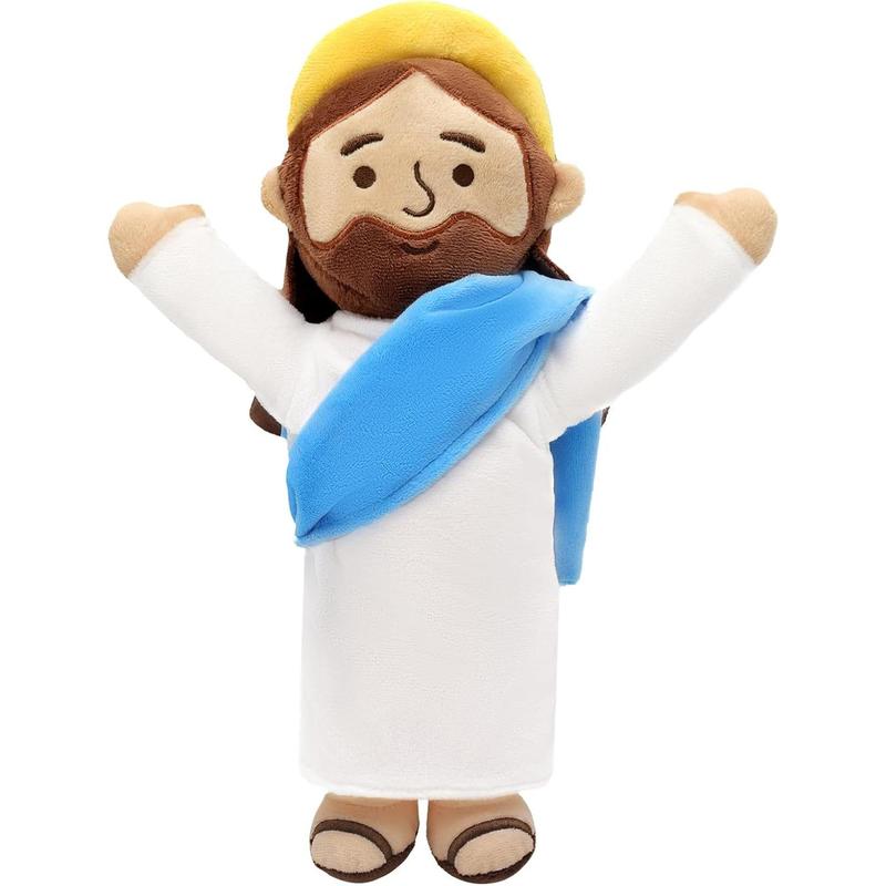 Brown Jesus Plush Doll Jesus Stuffed Animal for Kids Christian Stuffed ...