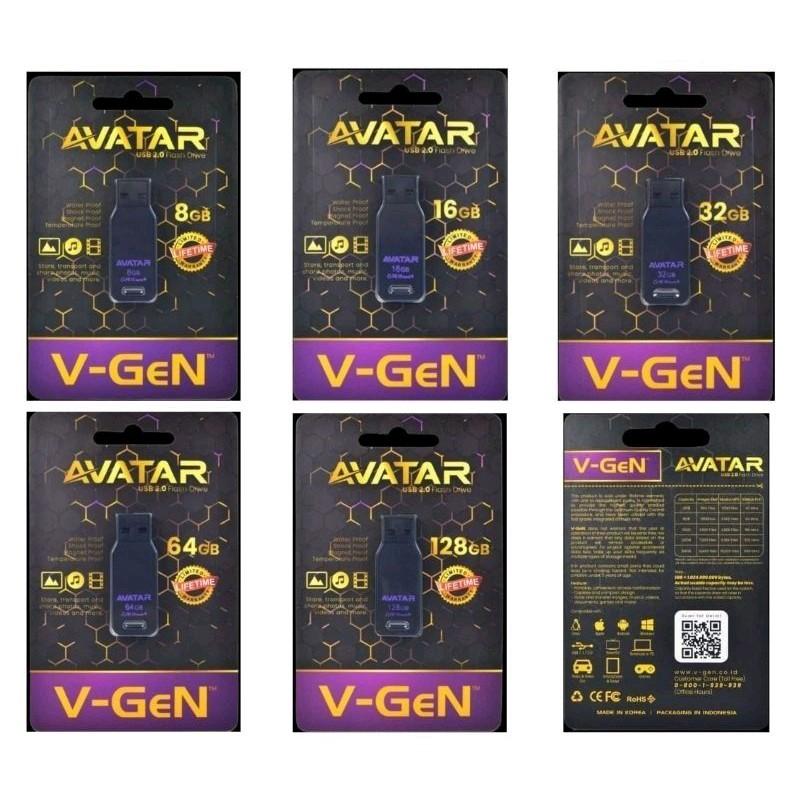 Flashdisk V-Gen Avatar 8GB 16GB 32GB 64GB USB Flashdisk Original - Shop ...