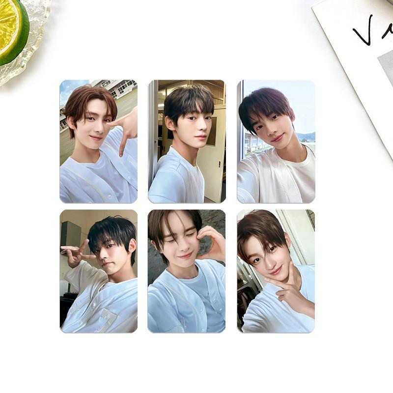 6pcs/set TWS Lomo Cards Sparkling Blue Album Photocard SHINY - TikTok ...