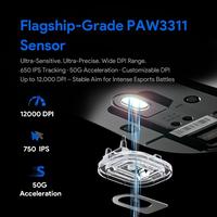 Jual FURYCUBE G9 PRO Gaming Mouse Wireless 3 Mode PAW3311 with Docking ...