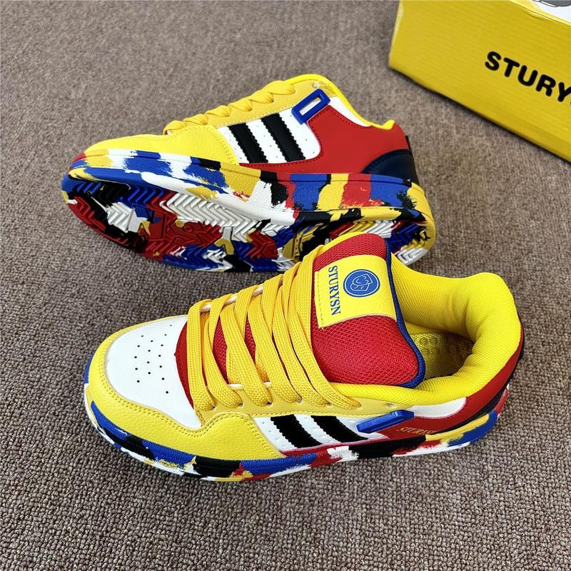 Dopamine color bread shoes men's and women's ins trend niche - TikTok ...