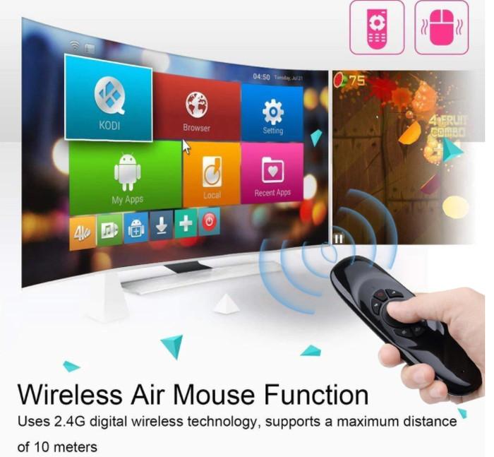 SMARTCOM - Air Remote Mouse Wireless Keyboard C120 2.4 Ghz T - Shop | Tokopedia