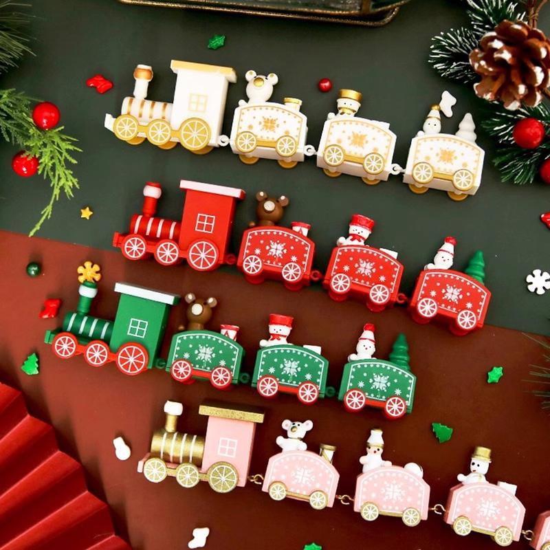 Hadiah Krismas, kereta api, hiasan penaik, perhiasan - TikTok Shop Malaysia