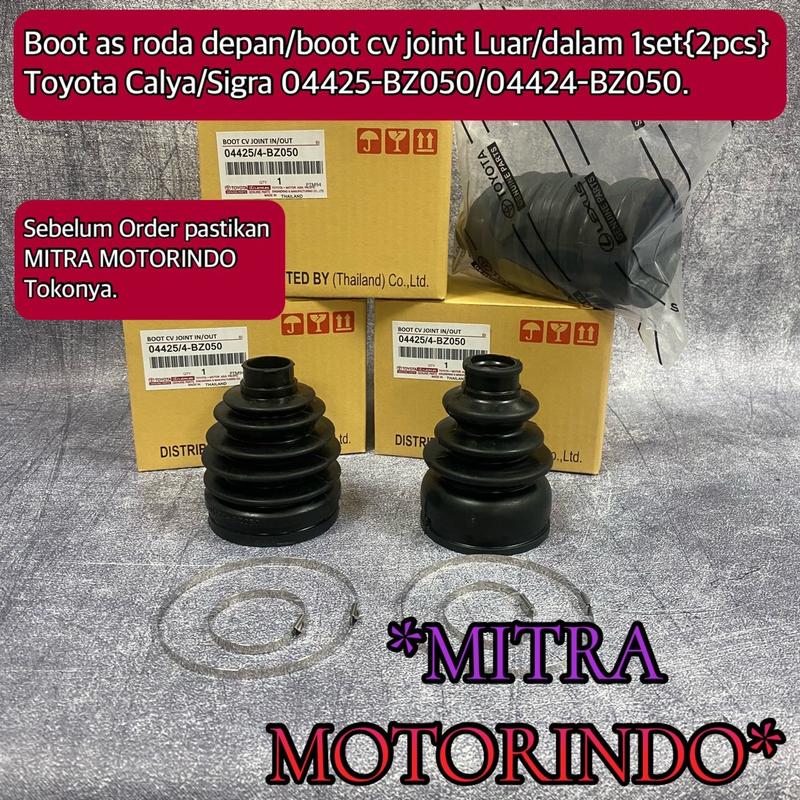 Boot Drive Shaft/Karet CV Joint Luar/Dalam 1 Set/2Pcs Toyota - Shop | Tokopedia