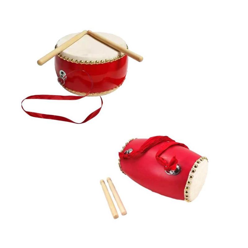 Kids Waist Drum Rhythm Musical Gifts Chinese Folk Dance Traditional ...