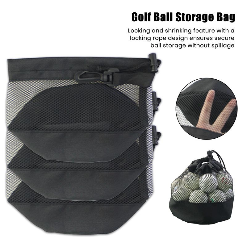 Beg Bola Golf, Bahan Jaringan Nilon, Beg Simpanan Bola Golf, - TikTok ...