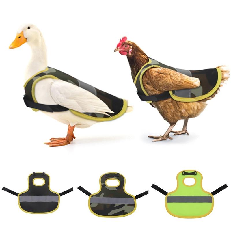 Adjustable Chicken Vest Pet Reflective Vest Chicken Clothing - TikTok ...