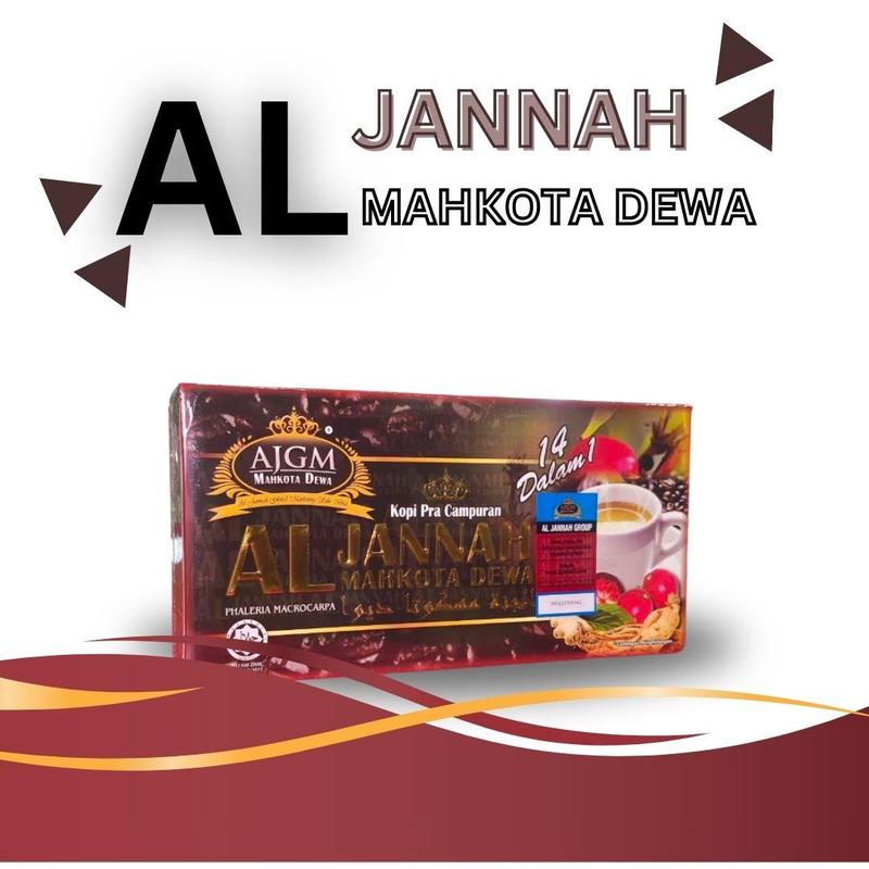 KOPI PRACAMPURAN MAHKOTA DEWA AL JANNAH 20 PACKET X 30 GRAM - TikTok ...
