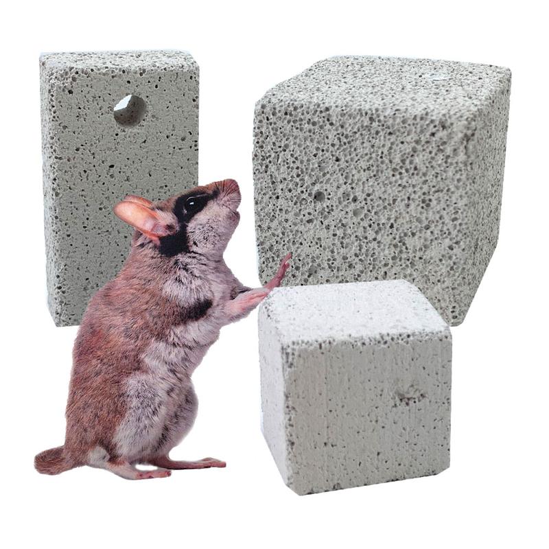 Natural Mineral Hamster Molar Stone Rabbit Chinchilla Guinea - TikTok ...