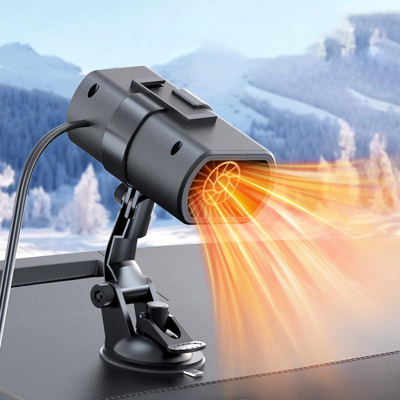 12V Car Interior Air Heater Defrosting Snow Removing Mist Heating ...