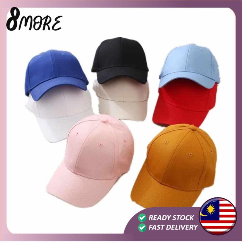 [Topi Sukan] Adult Unisex Plain Cap Blank Cap White Cap Blac - TikTok ...