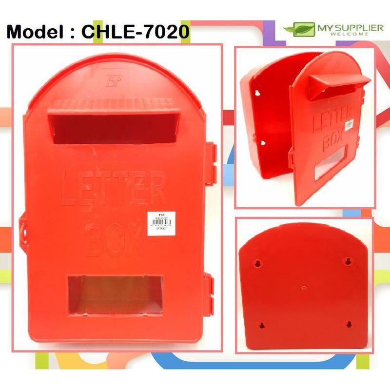 Post Letter Box/ Plastic Mail Box/ Peti Surat Plastik/ Mailbox ...
