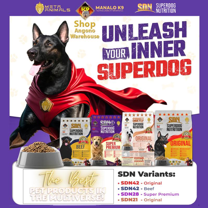 SUPERDOG NUTRITION 5KG - SDN42 Original, SDN42 Beef, SDN28 Super ...