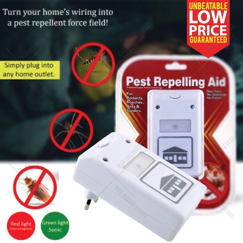 Electronic Pest Repelling Aid Pest Repeller Control Anti Mosquito ...