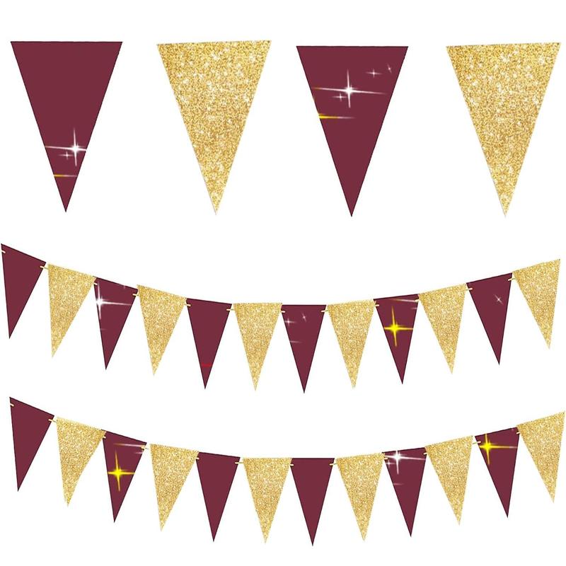 Graduation Decorations Maroon 2025/fall Bridal Shower/burgundy Party ...