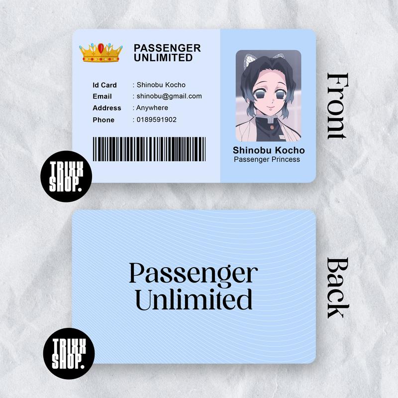 Cute Passenger Card ID For Love passenger princess - TikTok Shop Malaysia