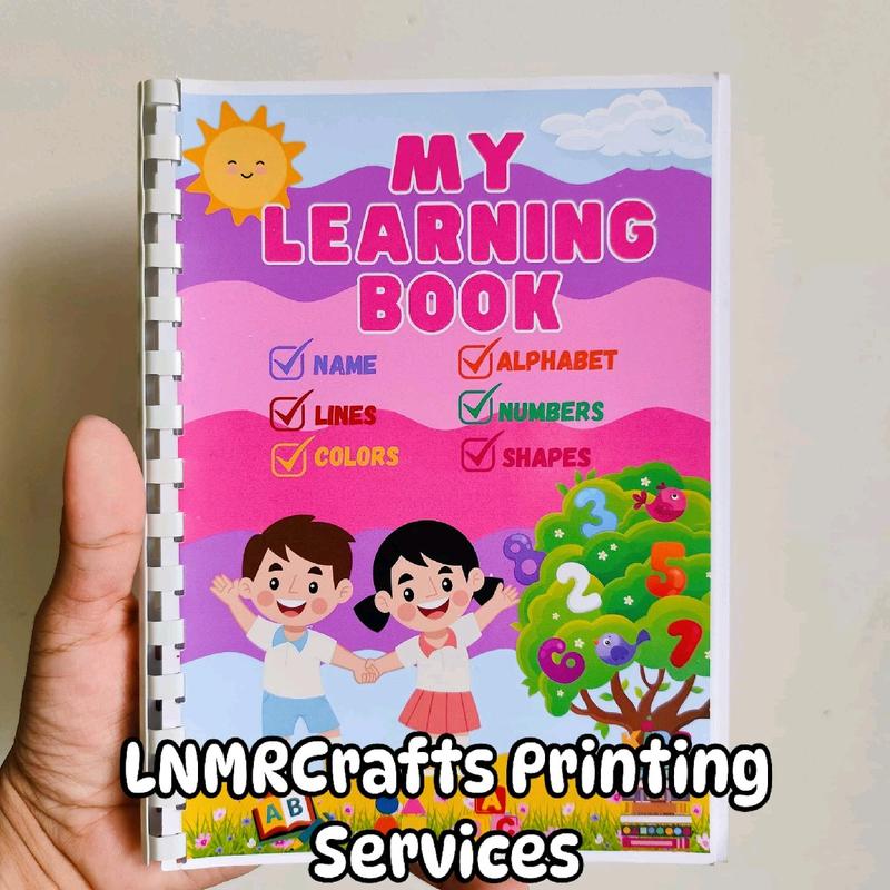 Customized MY LEARNING BOOK for K2 to Grade 1 - TikTok Shop Philippines