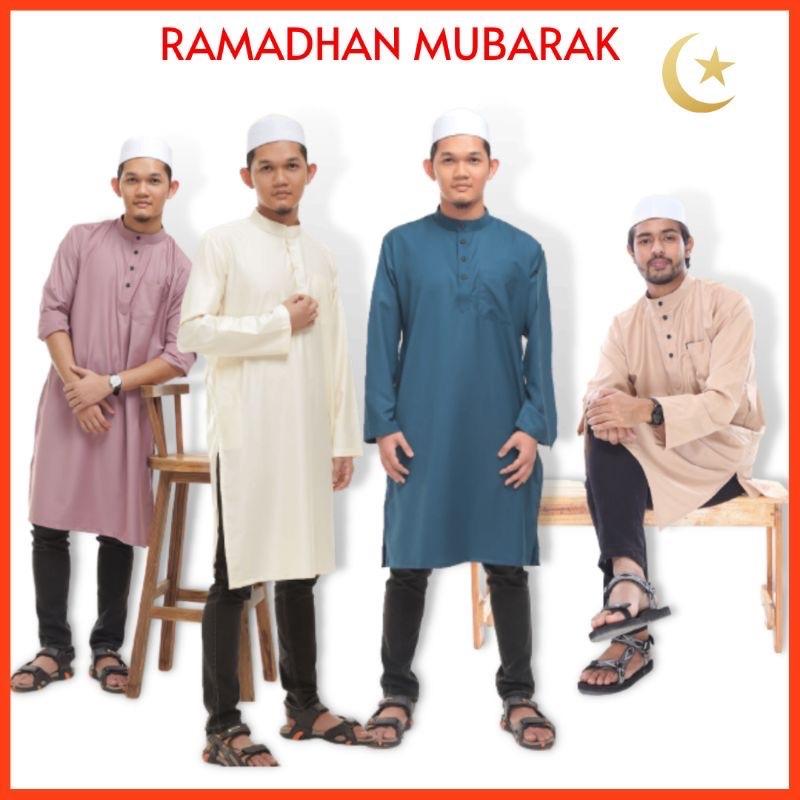 Kurta Labuh Teluk Belanga Cotton Exclusive LEHER BULAT untuk - TikTok ...