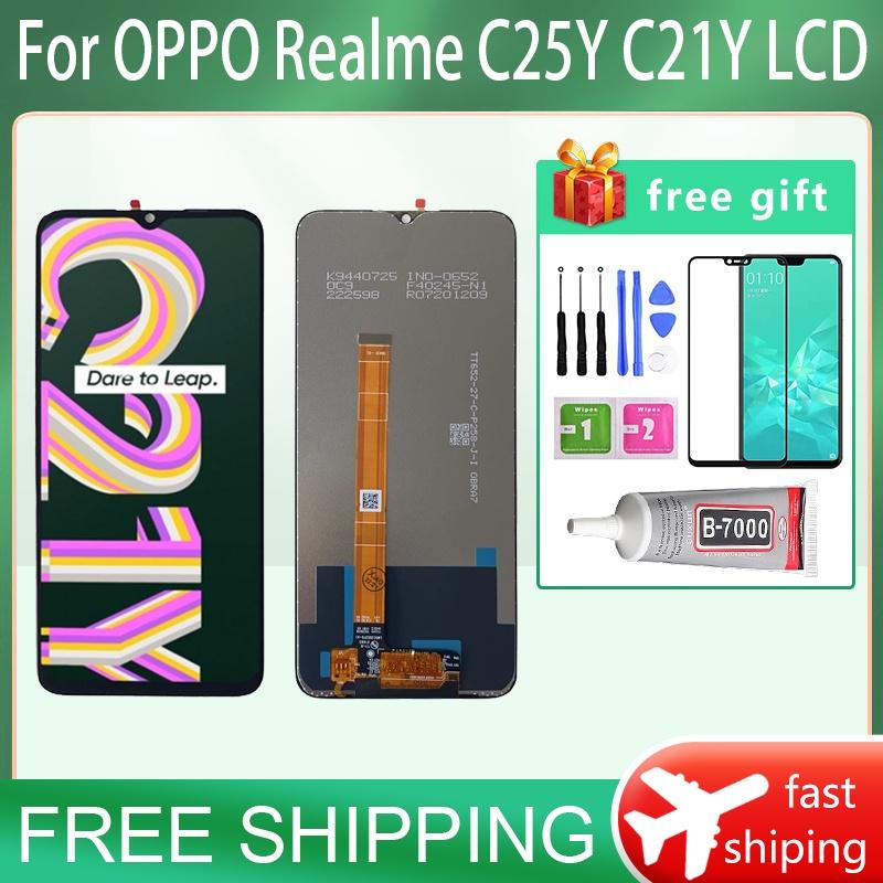 Skrin Paparan LCD, Asal, Untuk OPPO Realme C25 C25S RMX3195 C21Y ...