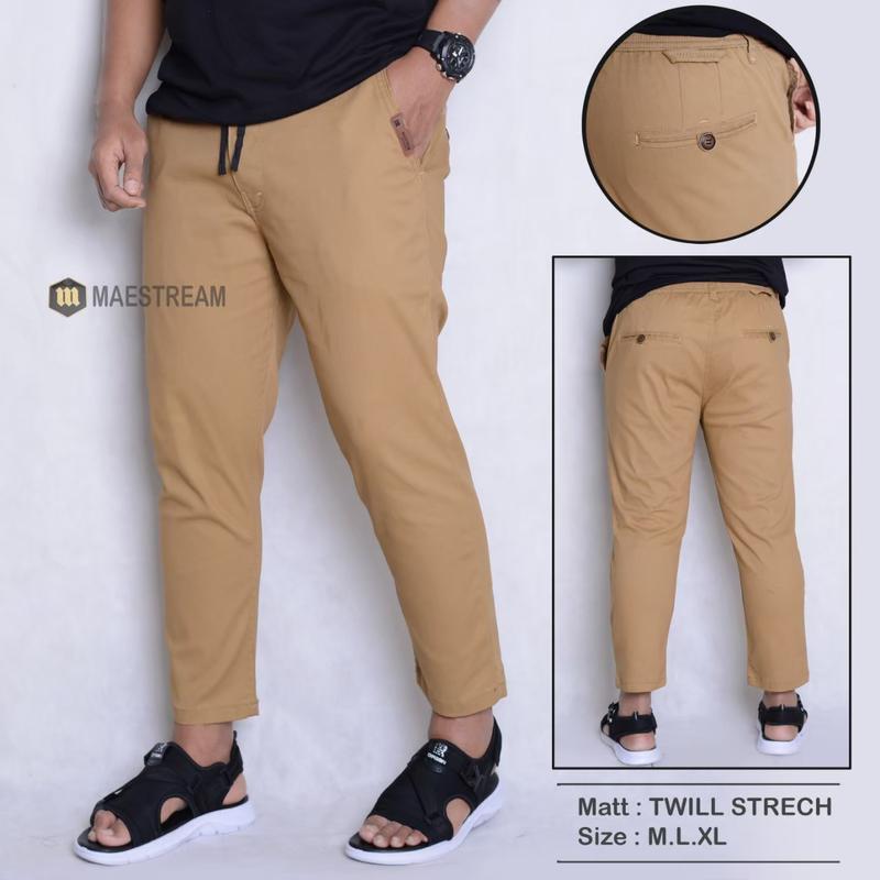 Celana Muslim Pria Sirwal Chinos / Sirwal Kantor / Celana Panjan Pria ...