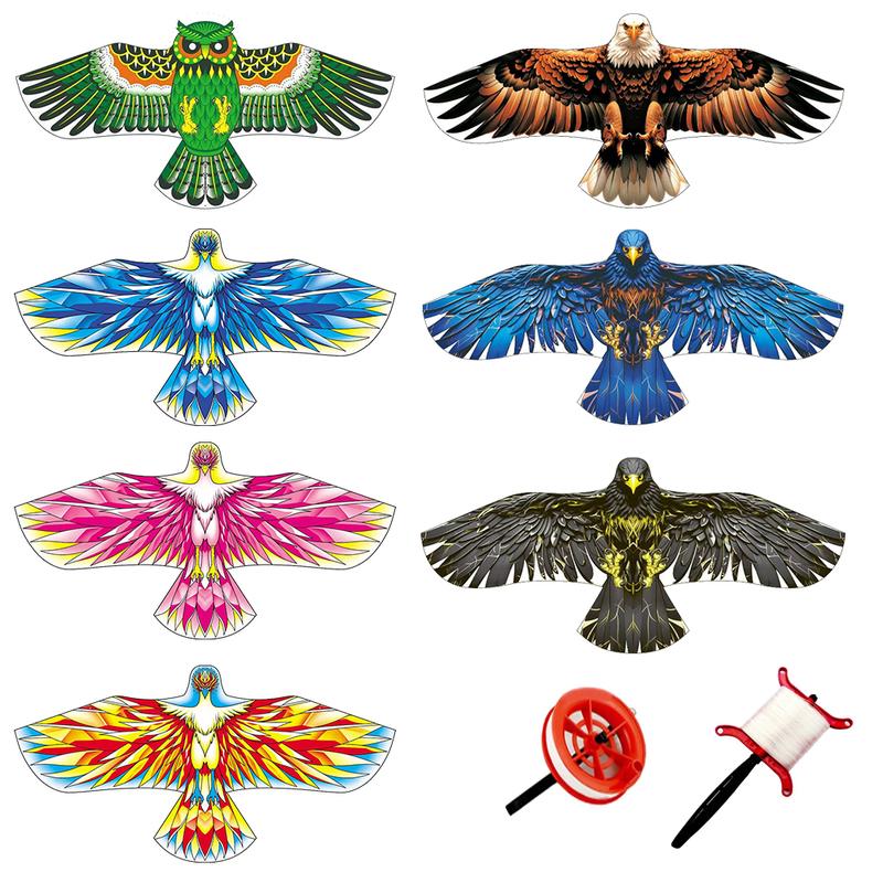 1.2m/1.5m/1.65m Eagle Kite Large Eagle Flying Bird Kites Children ...