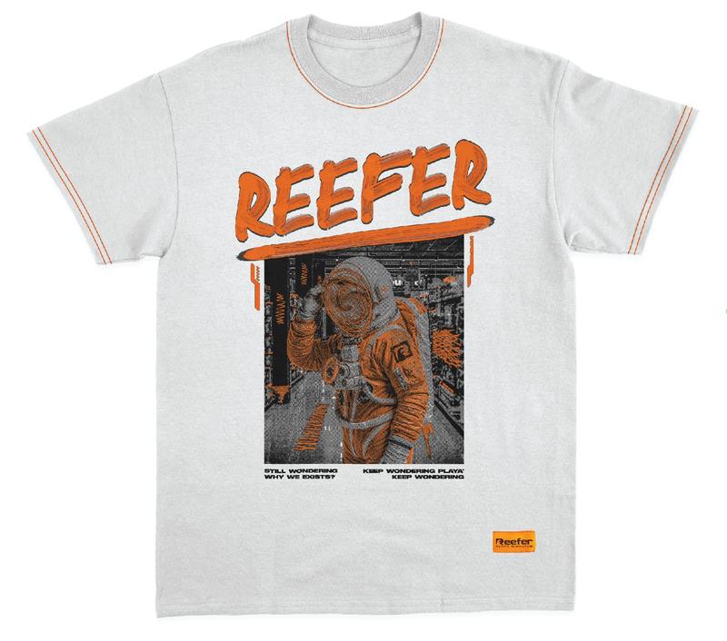 REEFER CLOTHING - WANDERER - (WHITE) - CLASSIC T-SHIRT - TikTok Shop ...