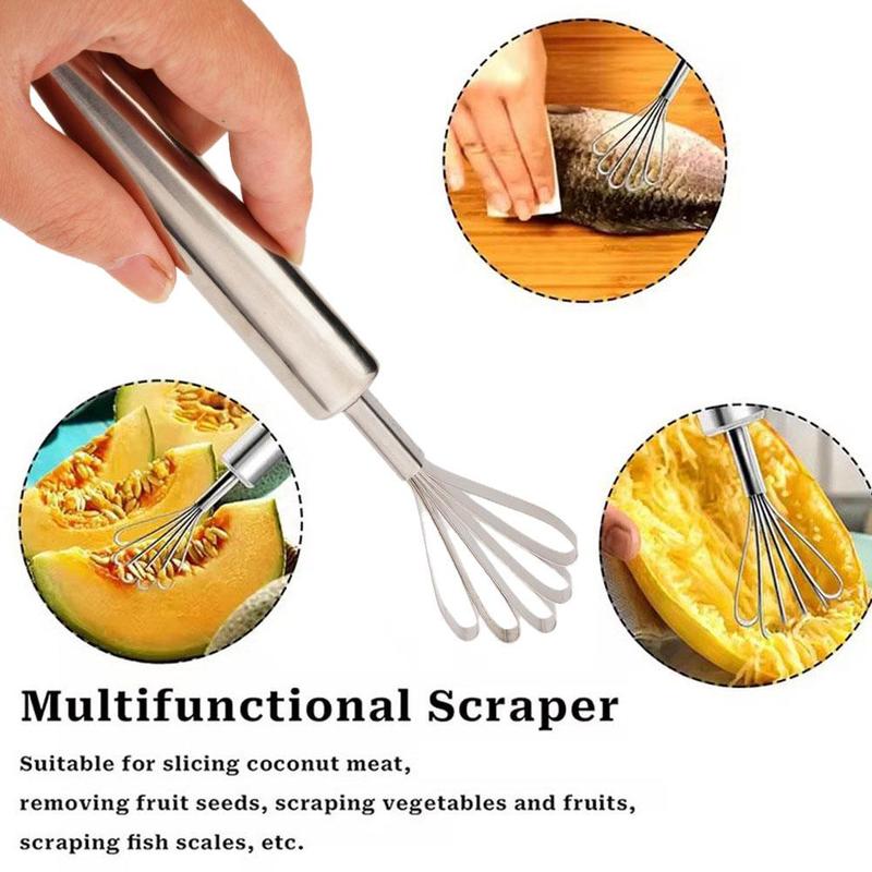 Home Coconut Shaver Stainless Steel Kitchen Fruit Tools Potato - TikTok ...